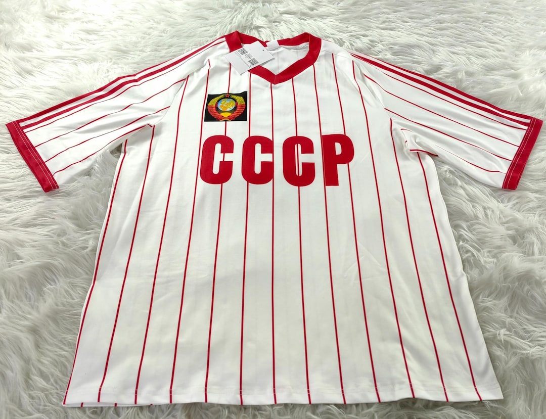 Ussr, Cccp Soviet Union Shirt, Vintage Shirt, Ussr Jersey, 1982 Away ...