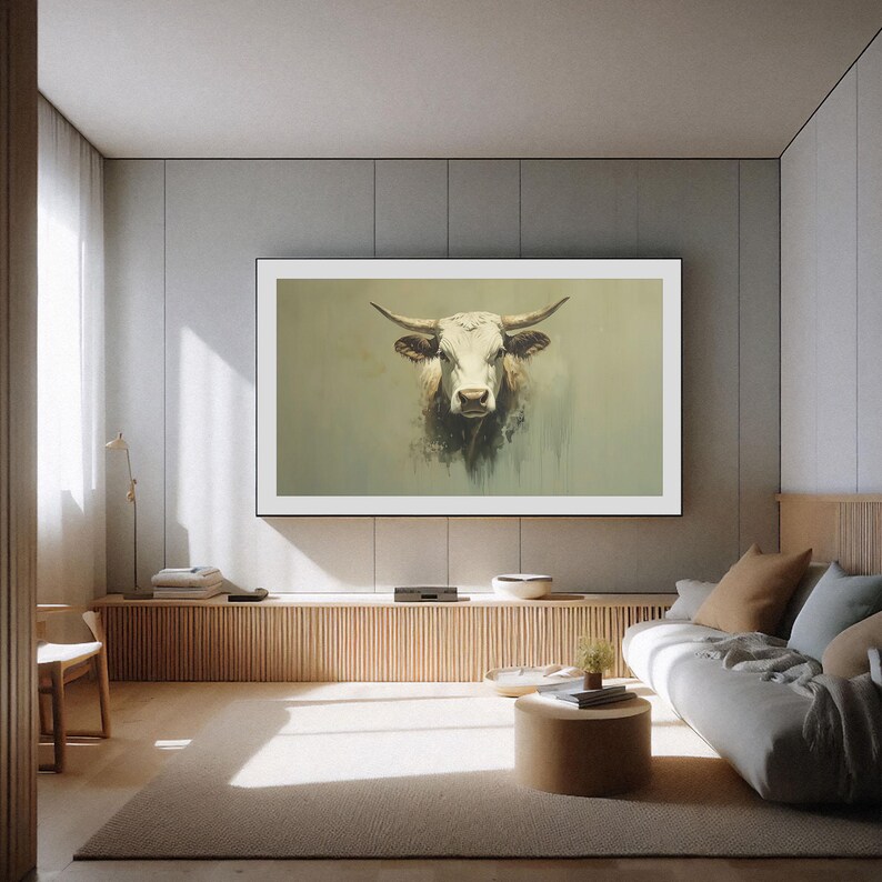 Cow Farm Animals Wall Art Instant Digital Download Background Art for ...