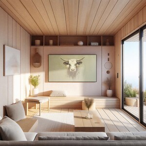 Cow Farm Animals Wall Art Instant Digital Download Background Art for ...