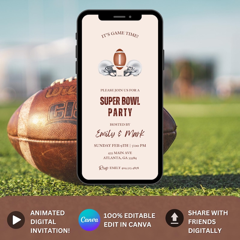 Super Bowl Party - Etsy