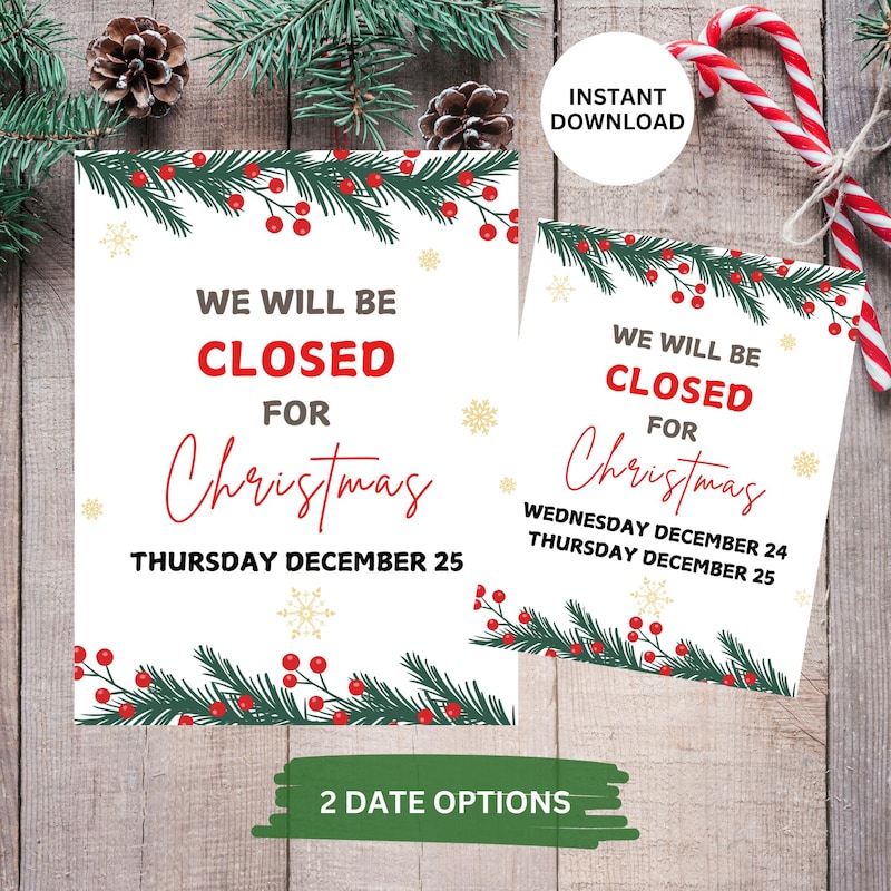 Office Closed for Sign - Etsy