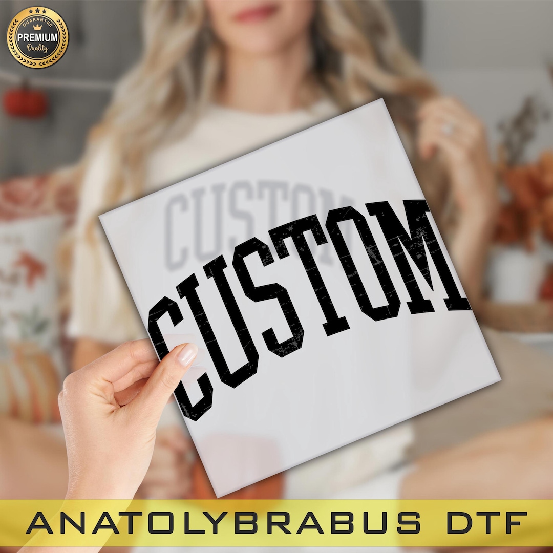 Custom Dtf, Retro Dtf, Custom Quote, Ready to Press Dtf Transfer, Heat ...