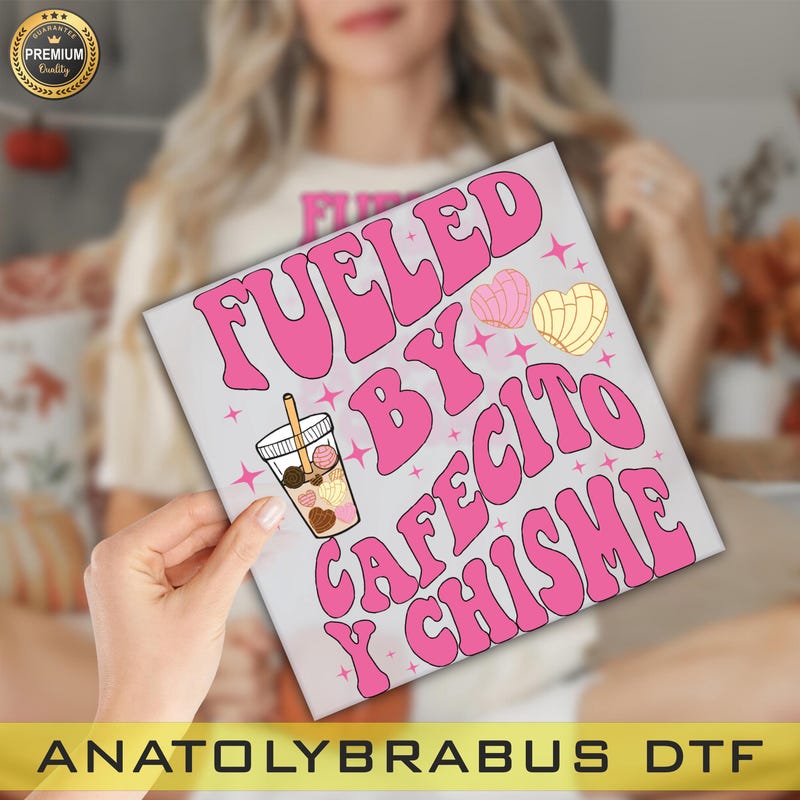 Dtf Transfer Cafecito - Etsy