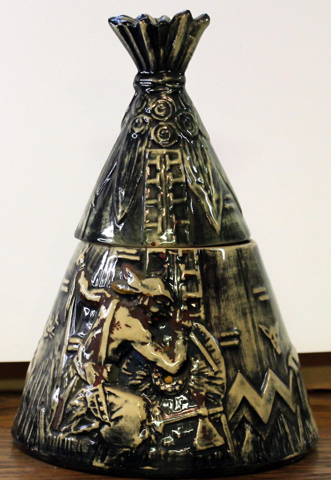 Slant Top Teepee From Mccoy Pottery 137 - Etsy