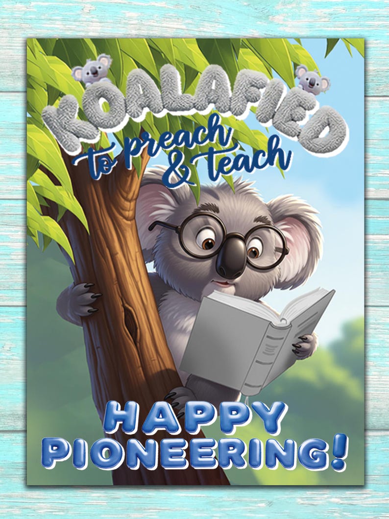 BUTTON, STICKER or MAGNET Packs: Koalafied - Happy Pioneering! - Etsy