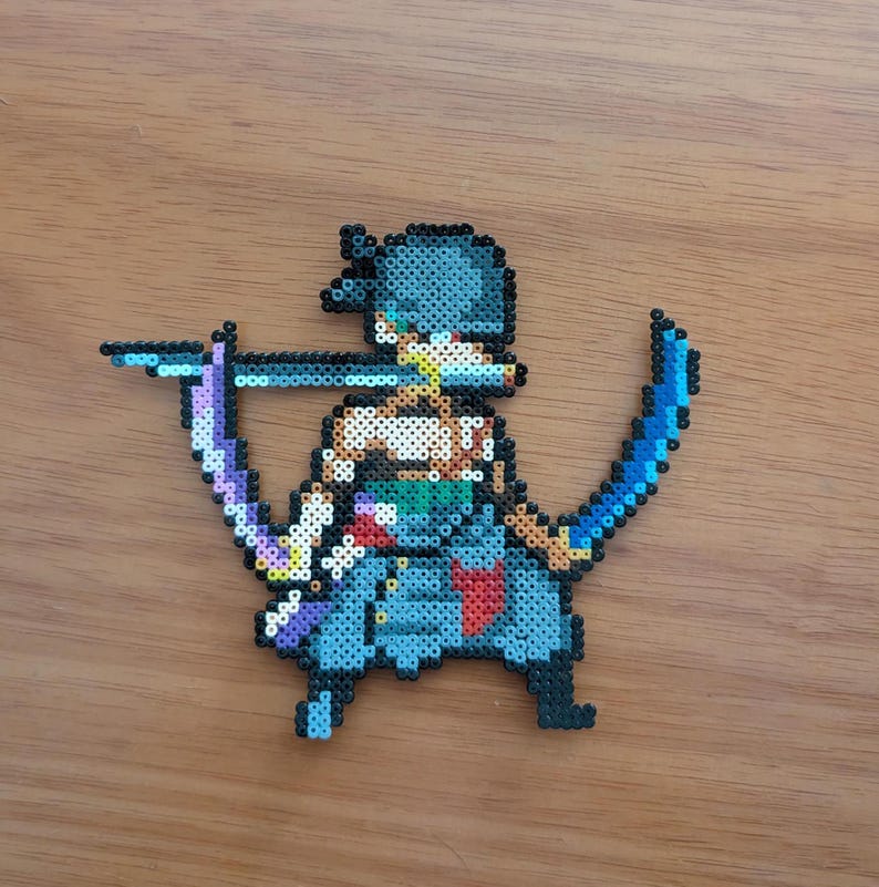 Sprite De Zoro Roronoa De One Piece / Pixel Art - Etsy