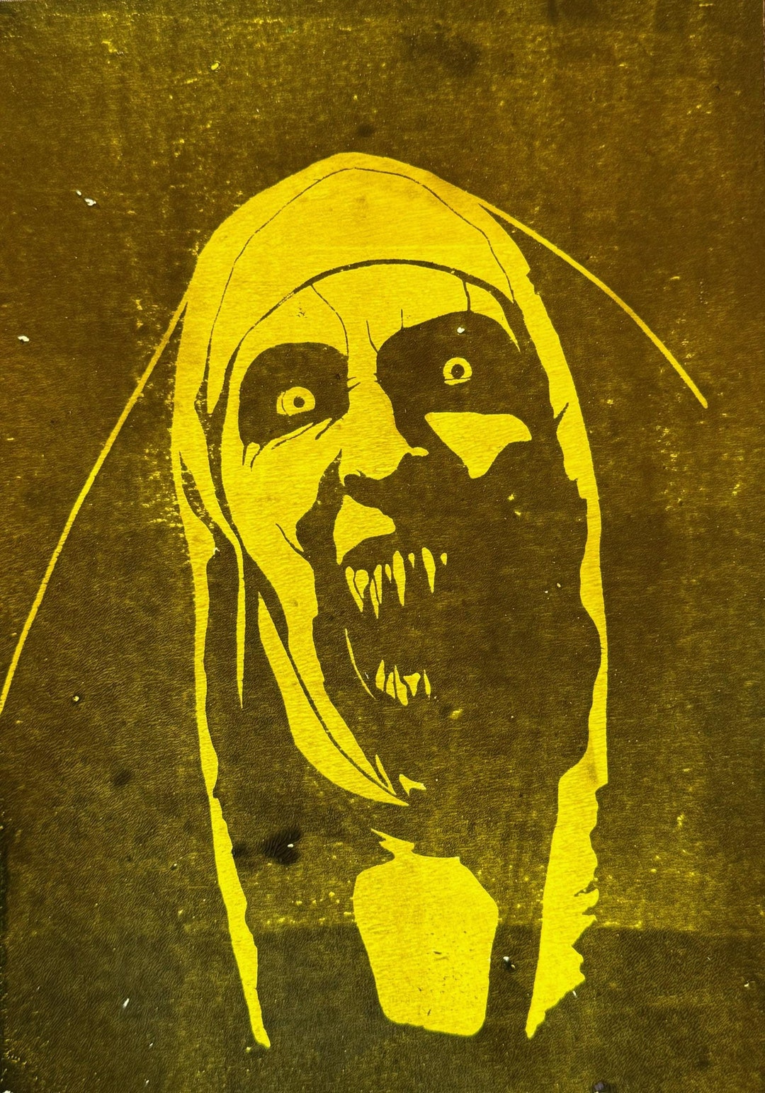 The Nun Valak Gel Print Art - Etsy