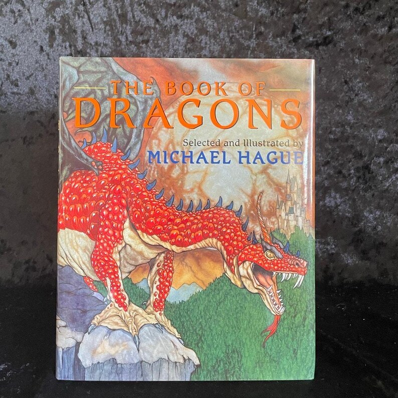The Book of Dragons by Michael Hague | 1995 | Vintage Fantasy Art Book ...