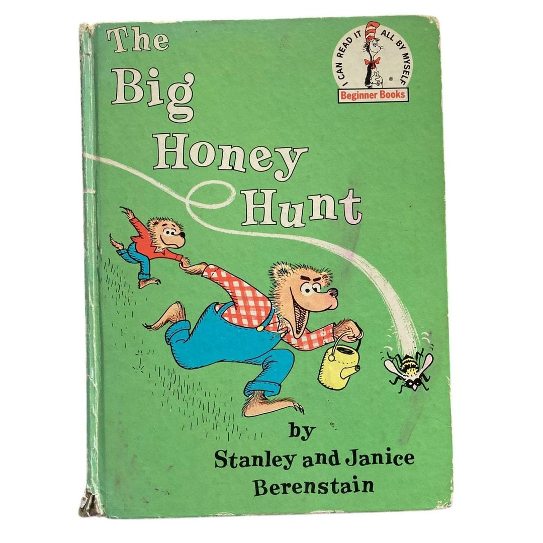 The Big Honey Hunt by Stanley and Janice Berenstain | 1962 | Vintage Berenstain Bears - Etsy