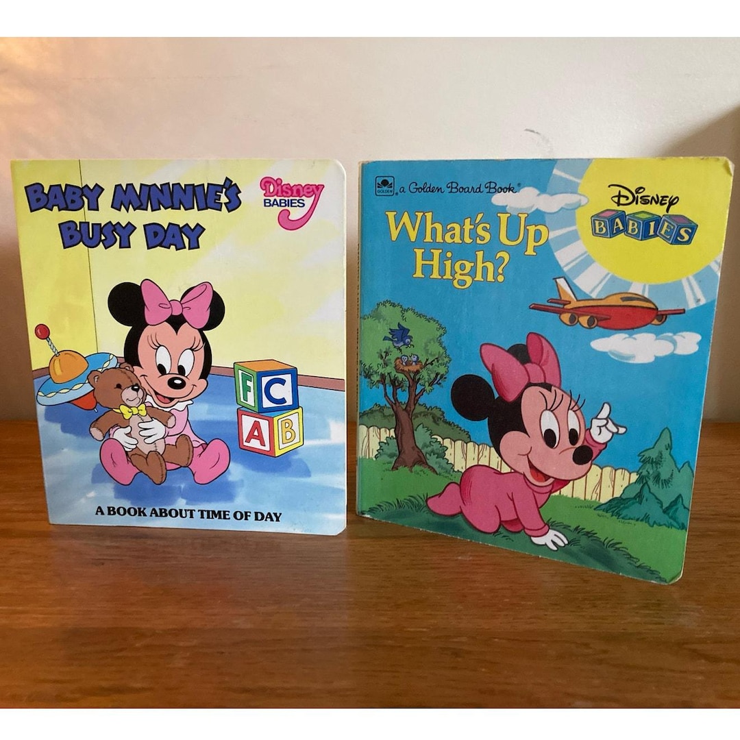 Disney Baby Minnie Books | 1988 | Lot of 2 - Etsy