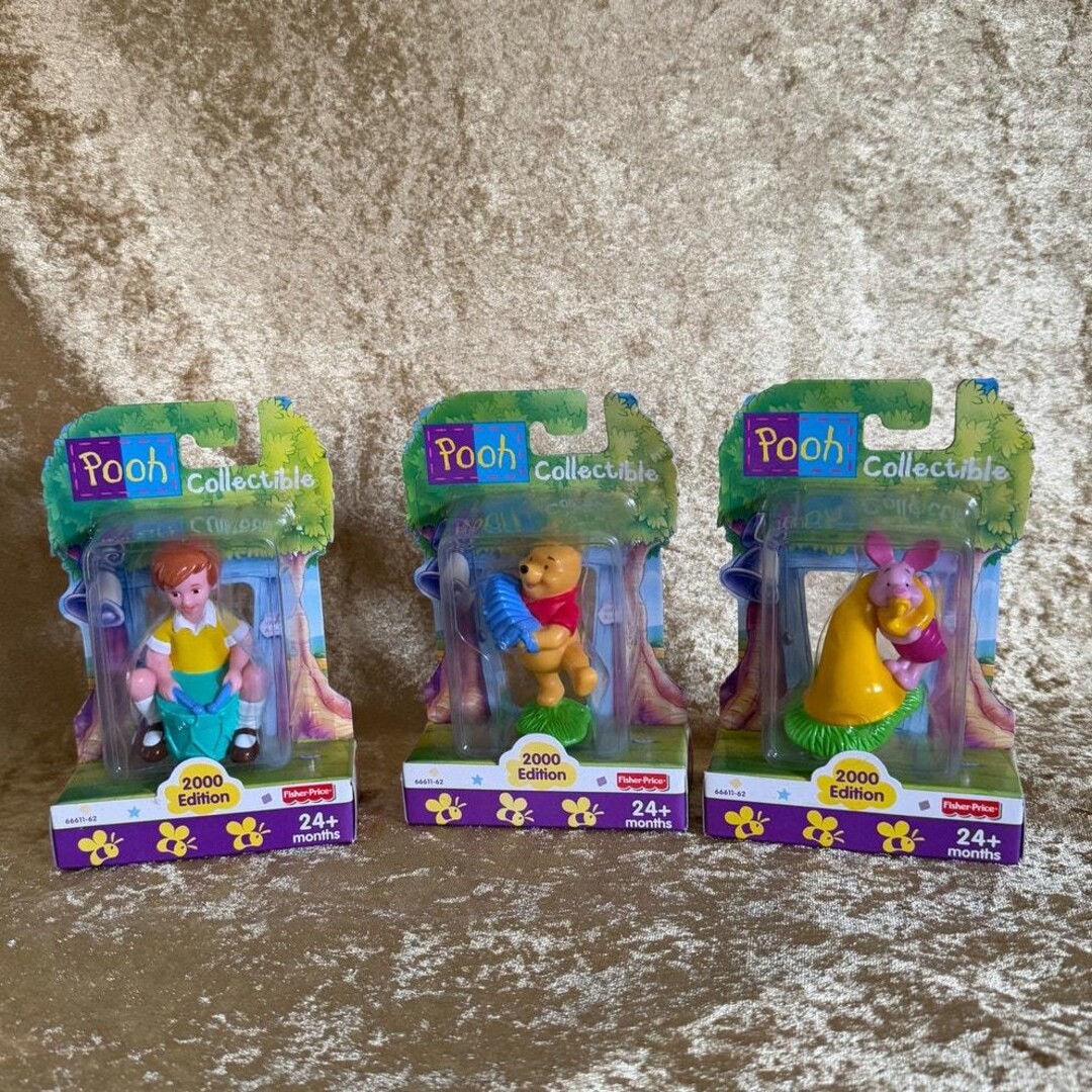 Fisher Price Pooh Collectible | 2000 Edition | Christopher Robin Piglet ...