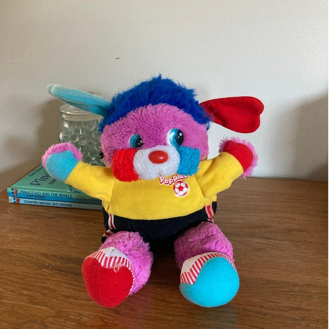 Vintage Popples Big Kick 11 Soccer Ball Plush Toy 1986 Mattel - Etsy
