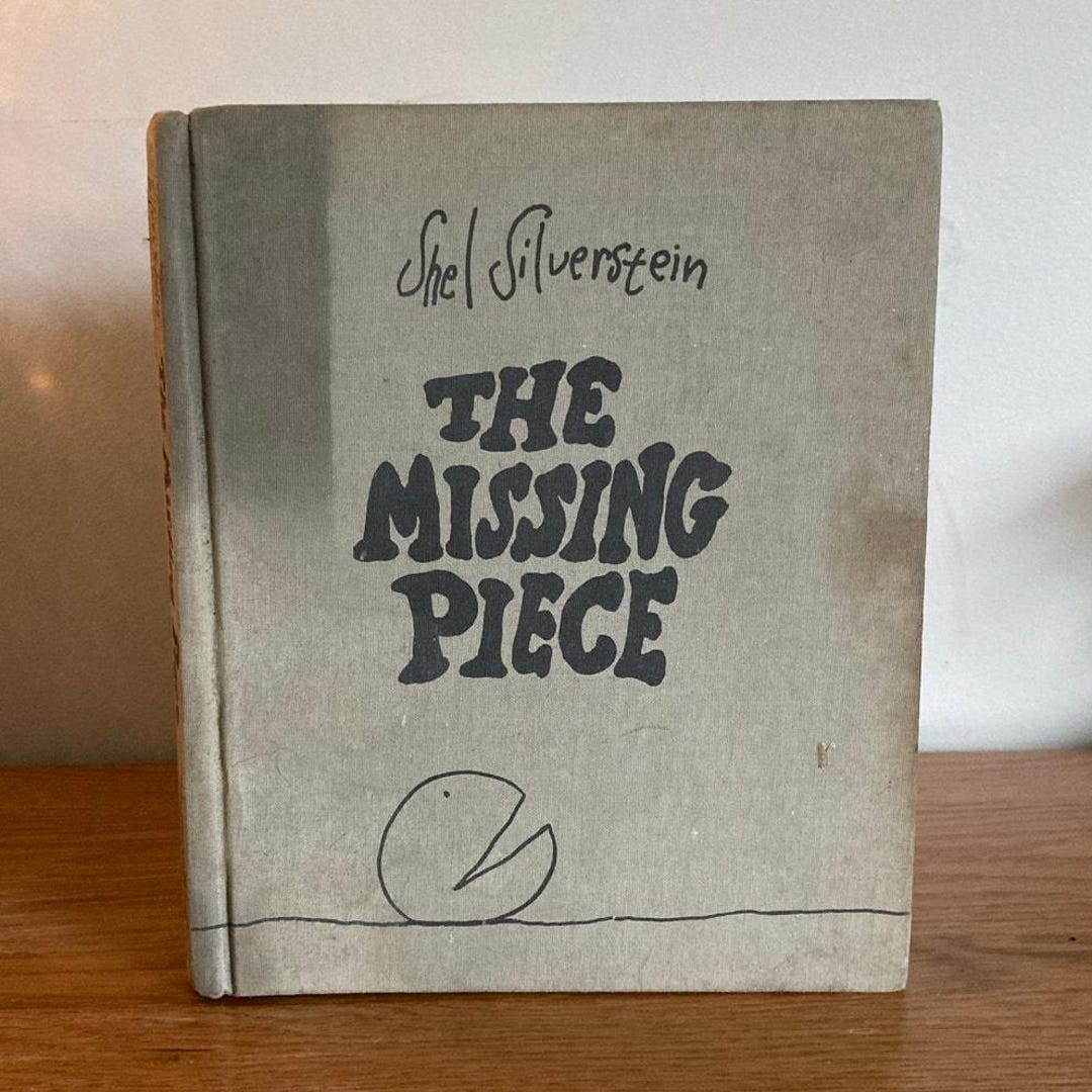The Missing Piece by Shel Silverstein | 1976 | First Edition - Etsy