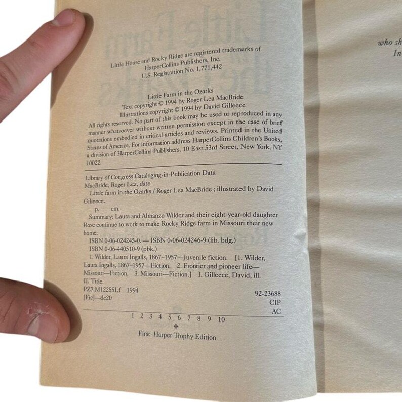 Vintage Little House: the Rocky Ridge Years Book Set - Etsy