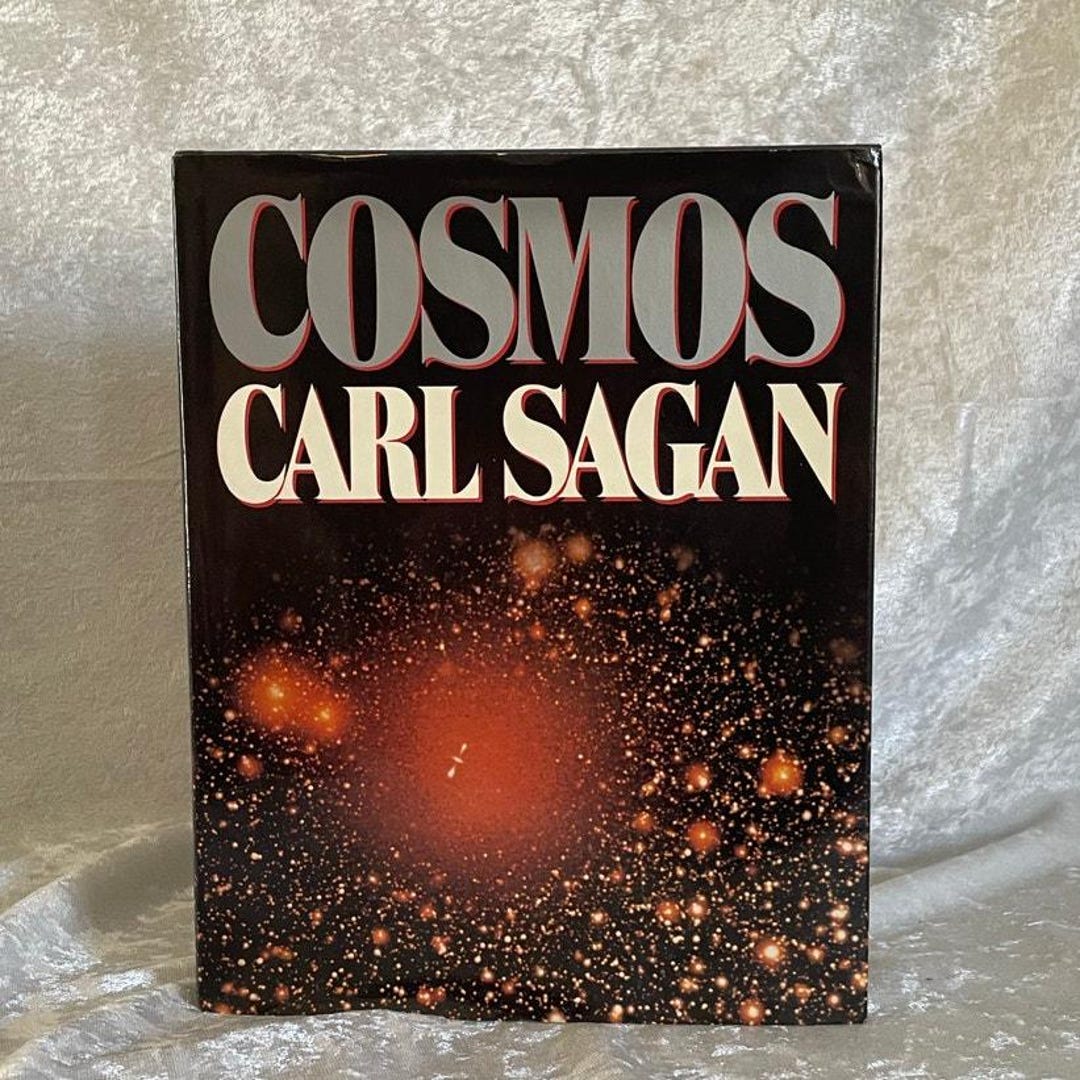 Cosmos by Carl Sagan | 1980 | Vintage Astronomy Book - TV Series - Etsy