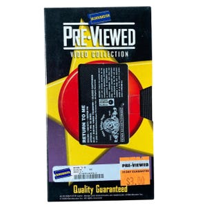 Blockbuster Pre-viewed VHS Tapes | Sold Separately | 90s Nostalgia - Etsy