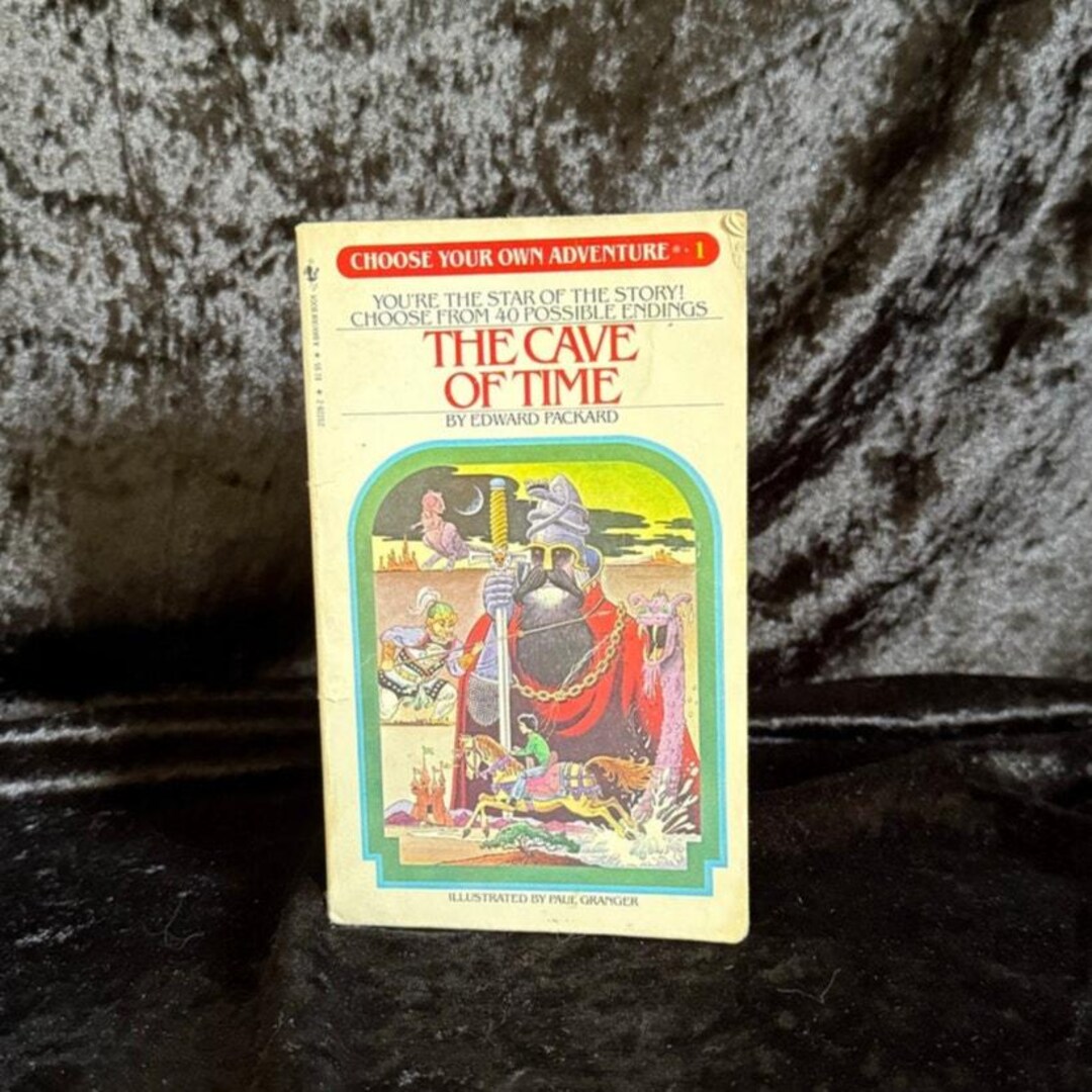 Choose Your Own Adventure 1: the Cave of Time by Edward Packard | 1982 ...