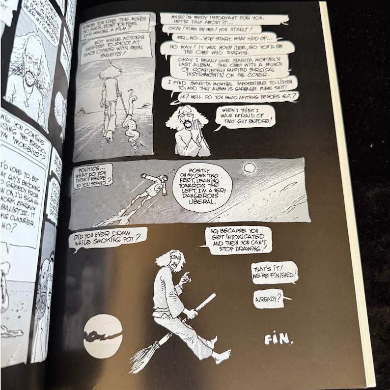 Moebius 1/2: the Black & White Work of Jean Giraud | 1991 | Vintage ...