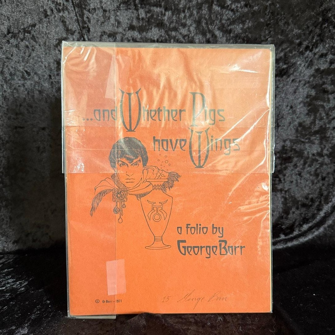 And Whether Pigs Have Wings: A Folio by George Barr | 1971 | Sci Fi ...