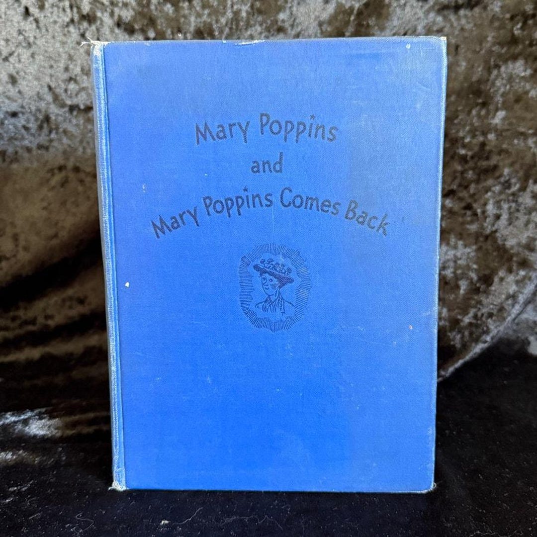 Vintage 1942 Mary Poppins Double Book by P.L. Travers - Etsy