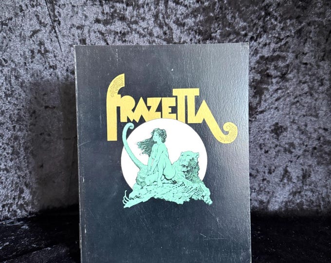 Frank Frazetta the Living Legend | 1981 | Vintage Fantasy Comic Art ...