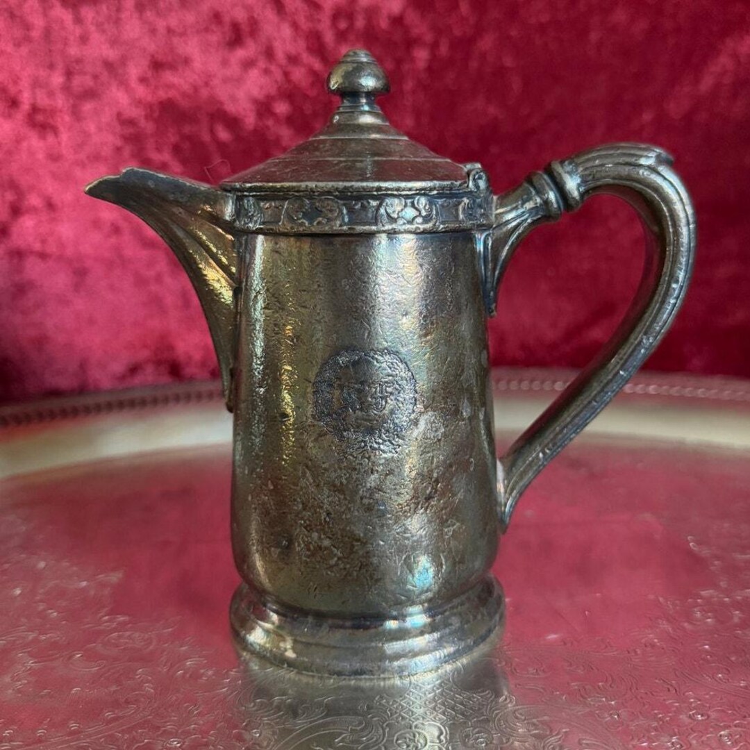 Antique Hotel St. Francis Tea Water Pitcher | 1900s | Reed Barton ...