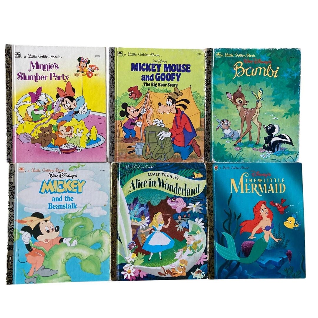 Disney Little Golden Books | Sold Separately | Vintage Children's Books ...