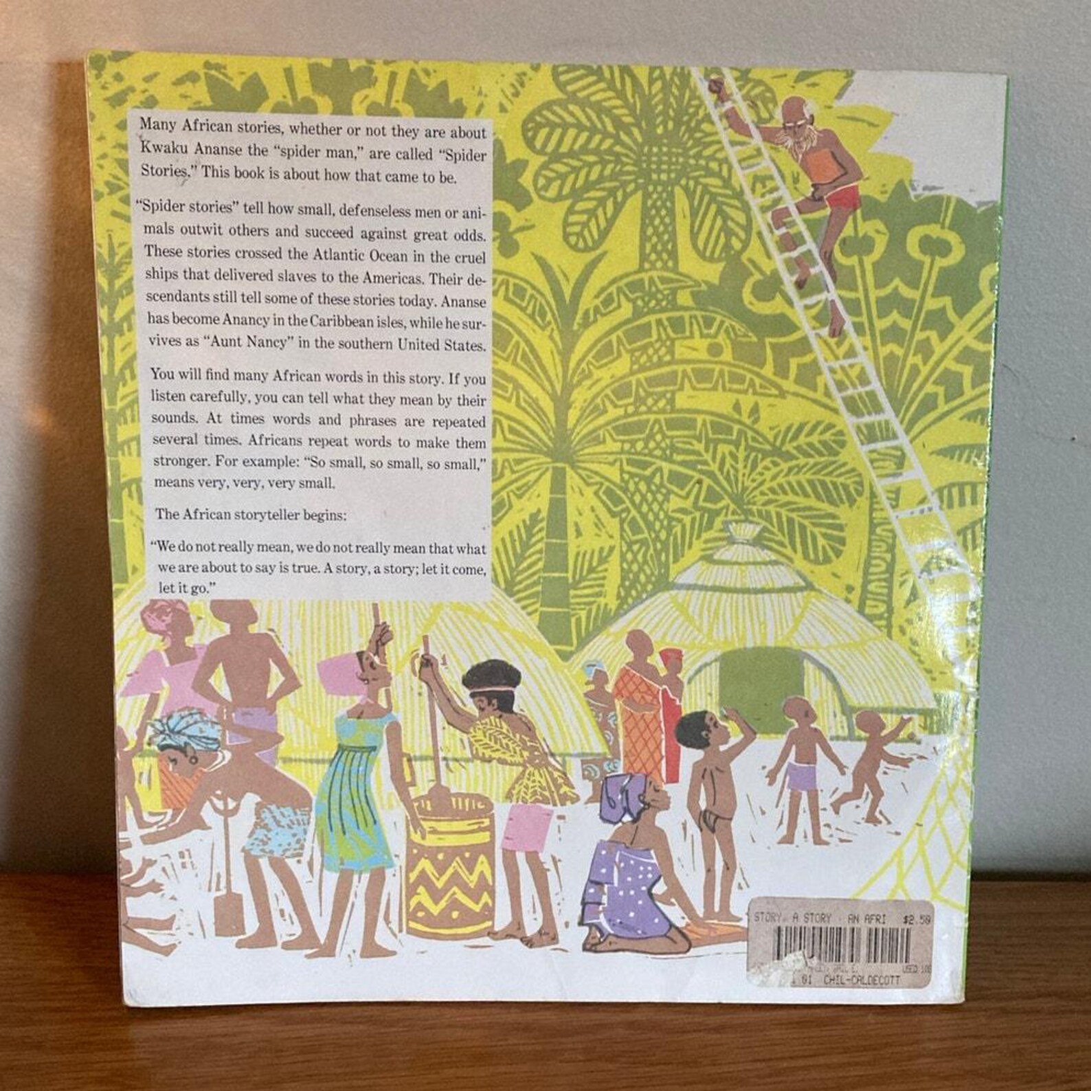 A Story, A Story by Gail E. Haley | 1970 - Etsy