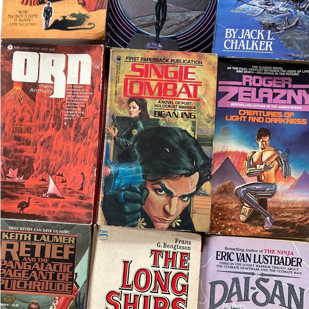 Sci-fi and Fantasy Paperbacks | Sold Separately | Vintage 60s 70s 80s ...