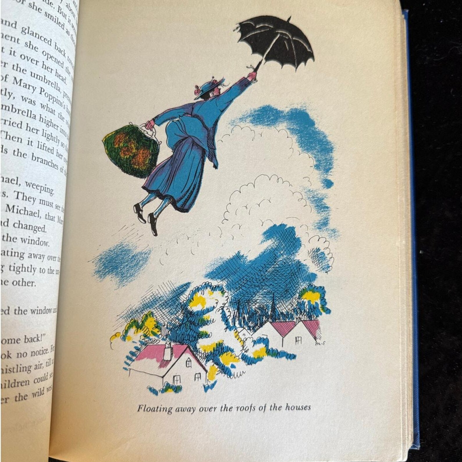 Vintage 1942 Mary Poppins Double Book by P.L. Travers - Etsy