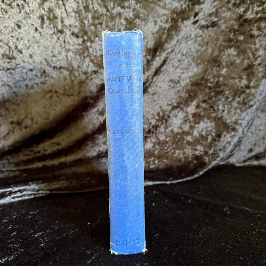 Vintage 1942 Mary Poppins Double Book by P.L. Travers - Etsy