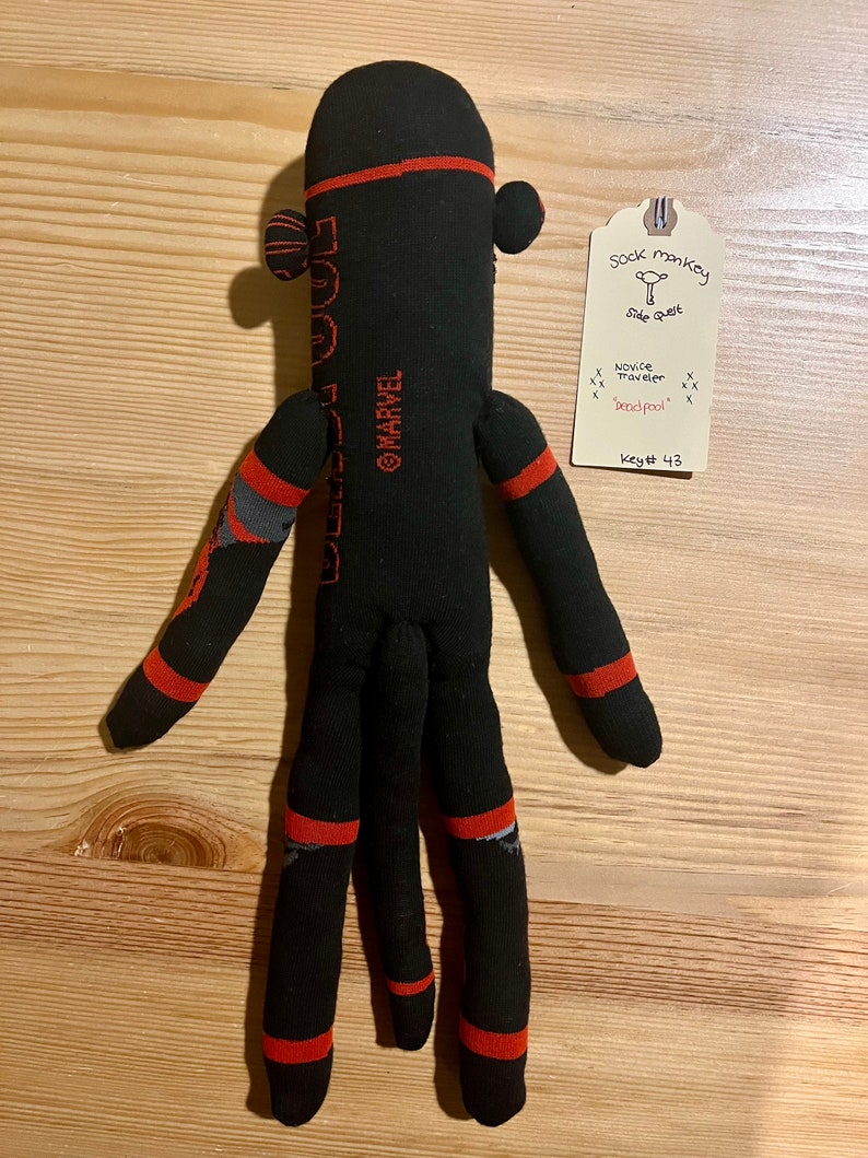 Sock Monkeys Deadpool & Wolverine - Etsy