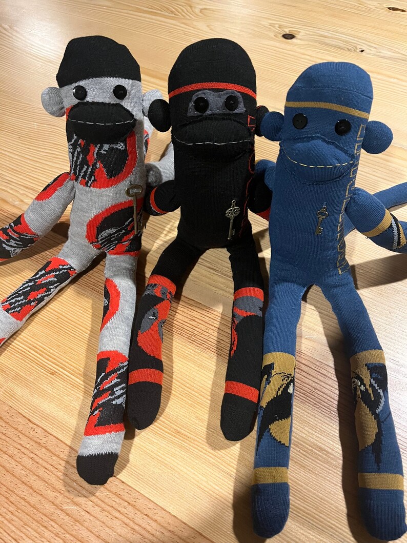 Sock Monkeys Deadpool & Wolverine - Etsy
