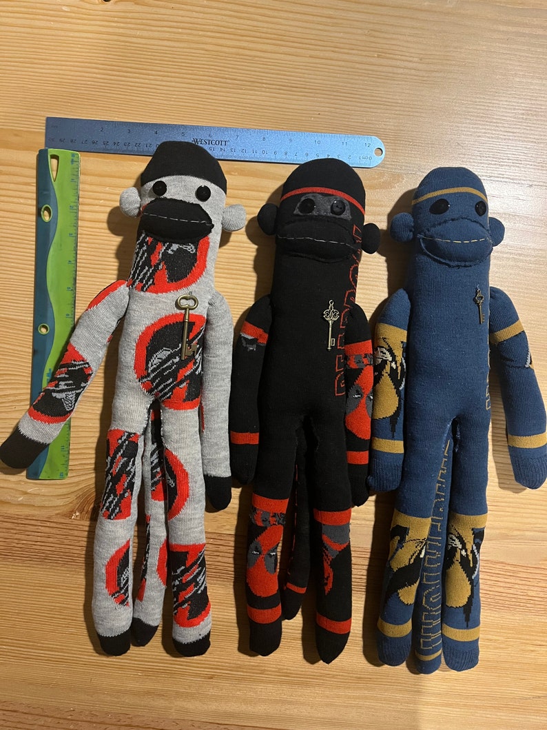 Sock Monkeys Deadpool & Wolverine - Etsy