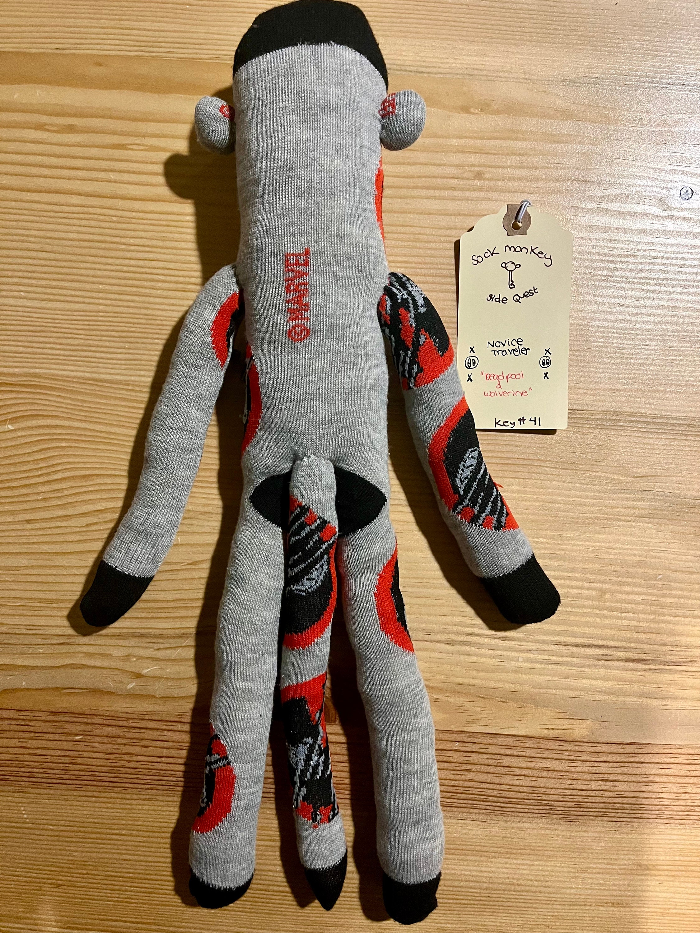 Sock Monkeys Deadpool & Wolverine - Etsy
