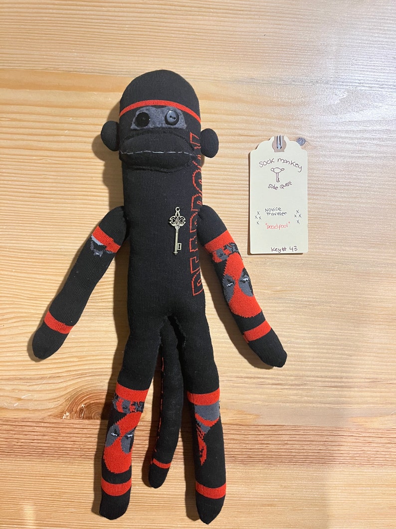 Sock Monkeys Deadpool & Wolverine - Etsy