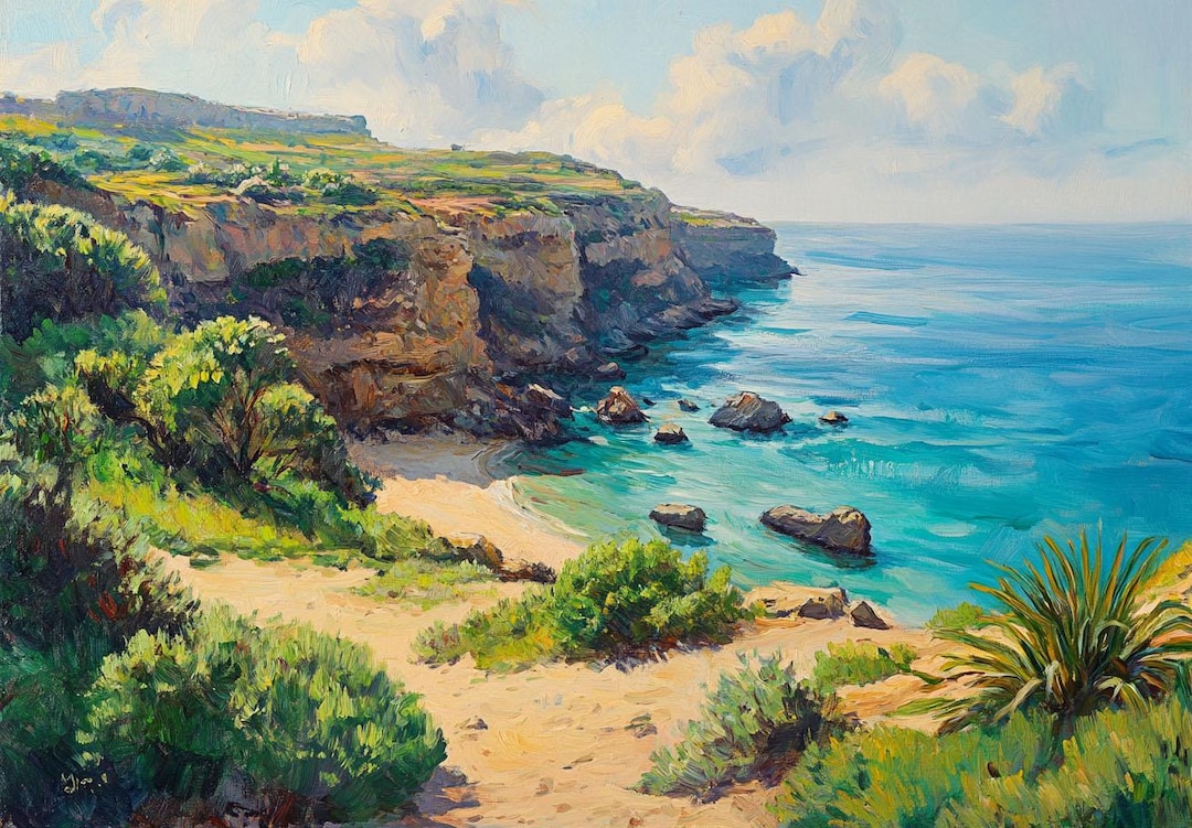 Custom Landscape / Original Oil Painting / Real Painting / Oil Painting ...