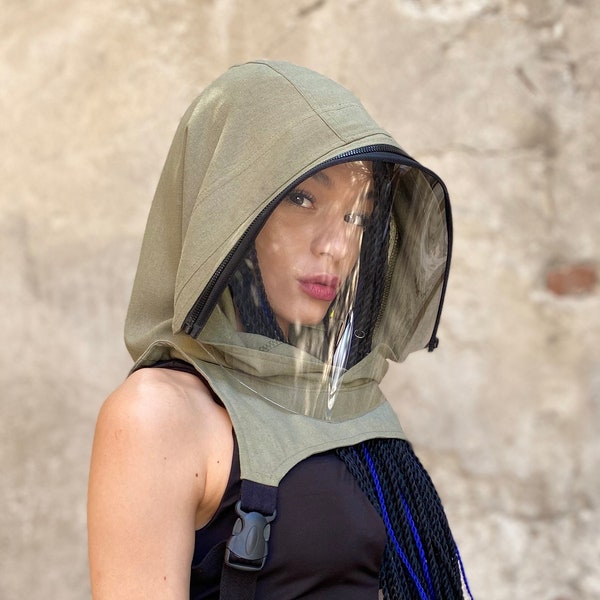 Hooded Face Shield - Etsy