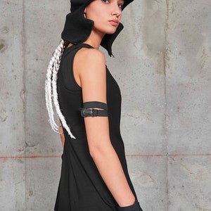 Festival Tunic, Loose Rave Top, Black Rave Tunic, Festival Clothing ...