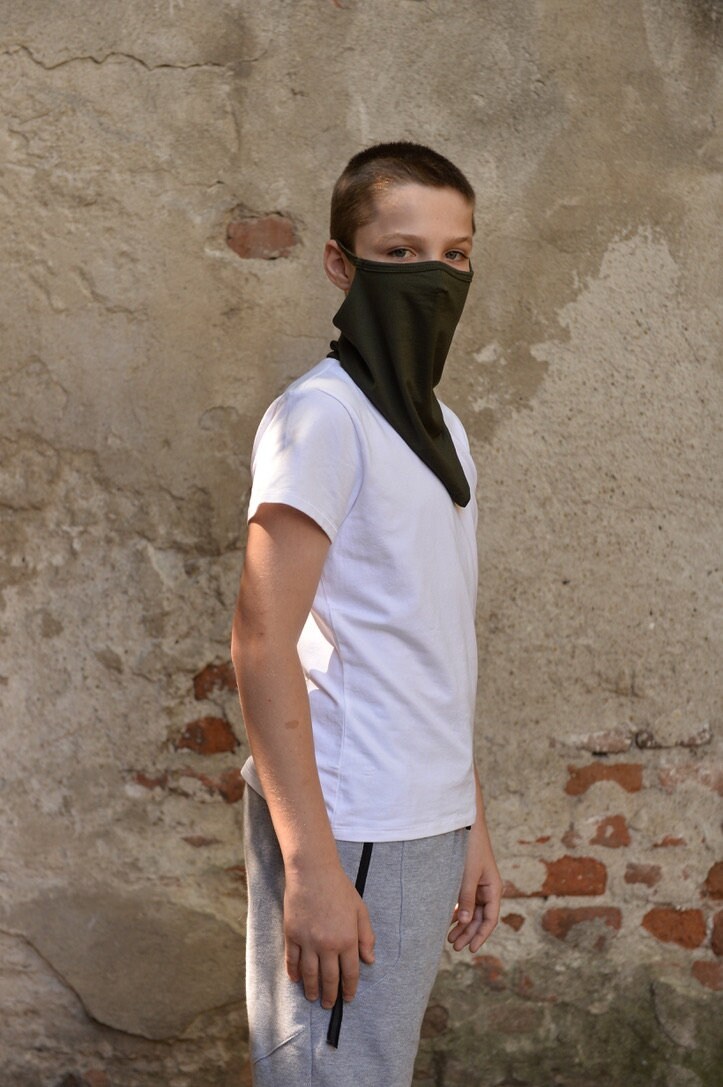 Kid Neck Gaiter Kid Scarf Mask Face Mask Kids Washable - Etsy