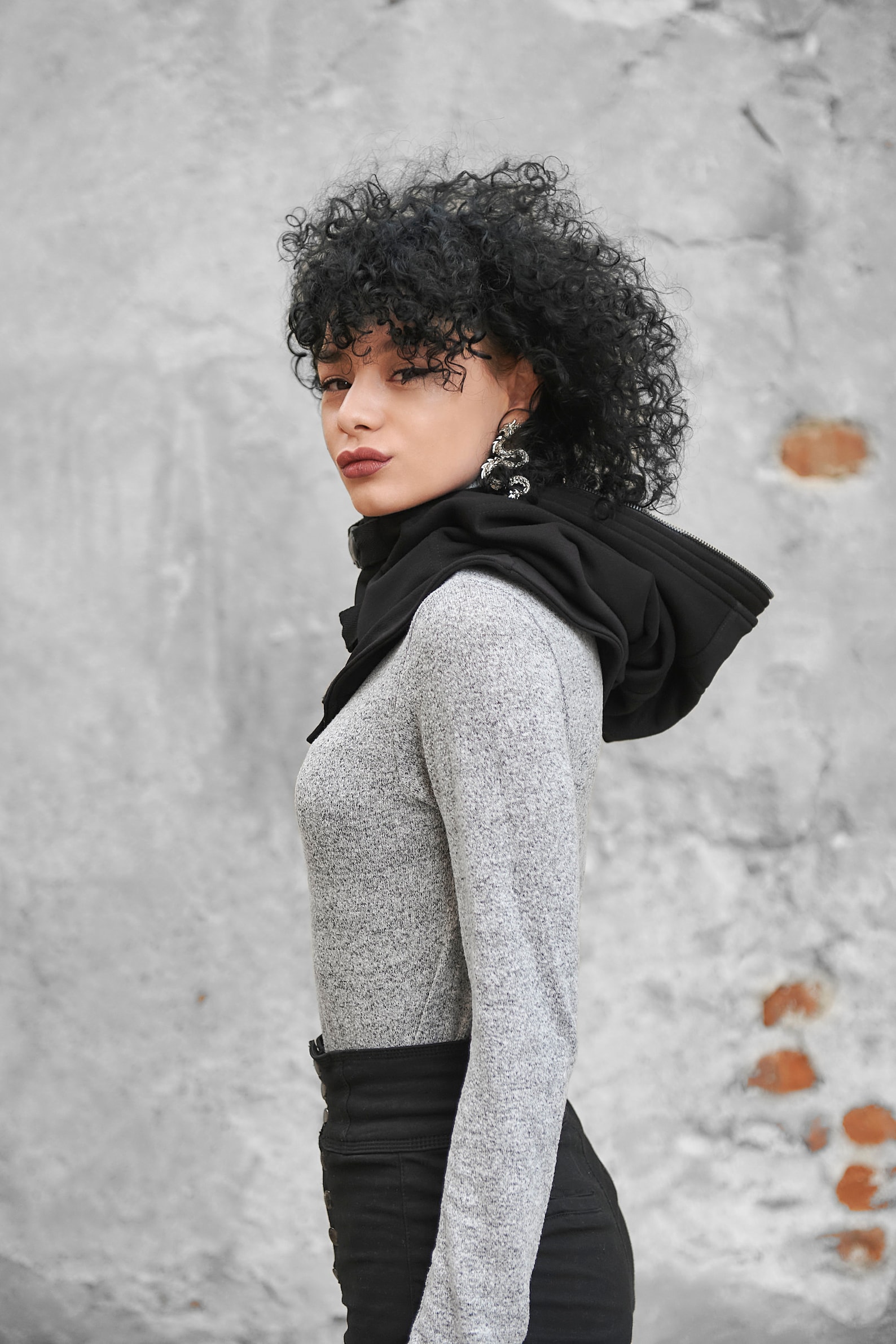 Fully Closed Face Shield Cowl Hood Scarf Hooded Face Shield - Etsy