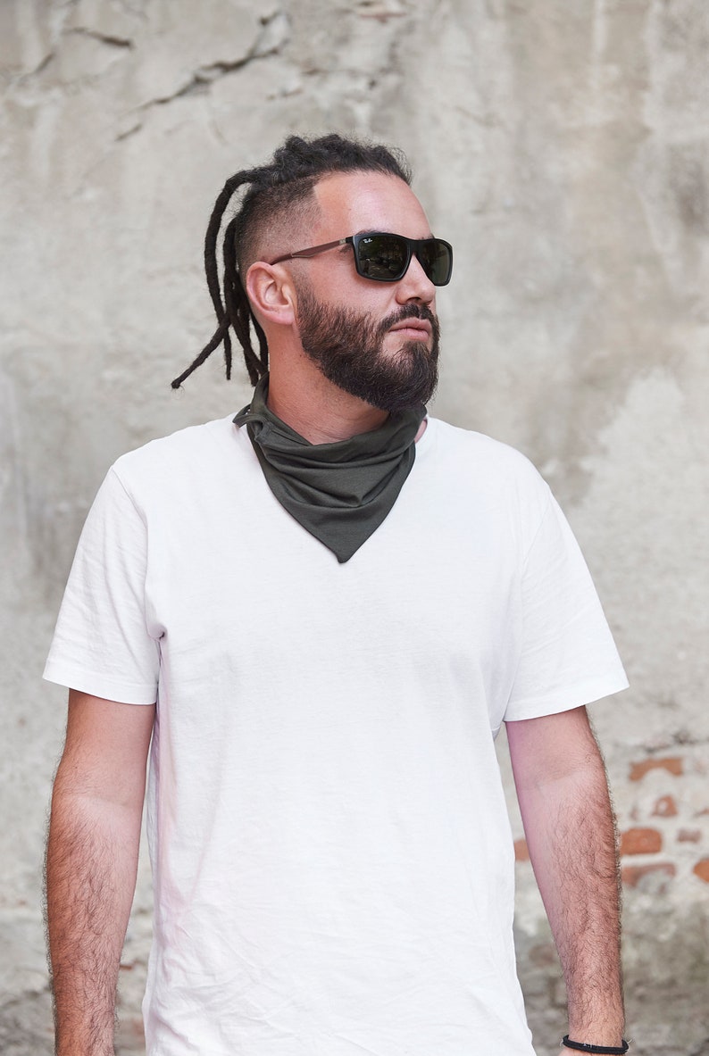 Green Balaclava Men Neck Gaiter for Men Scarf Face Mask - Etsy