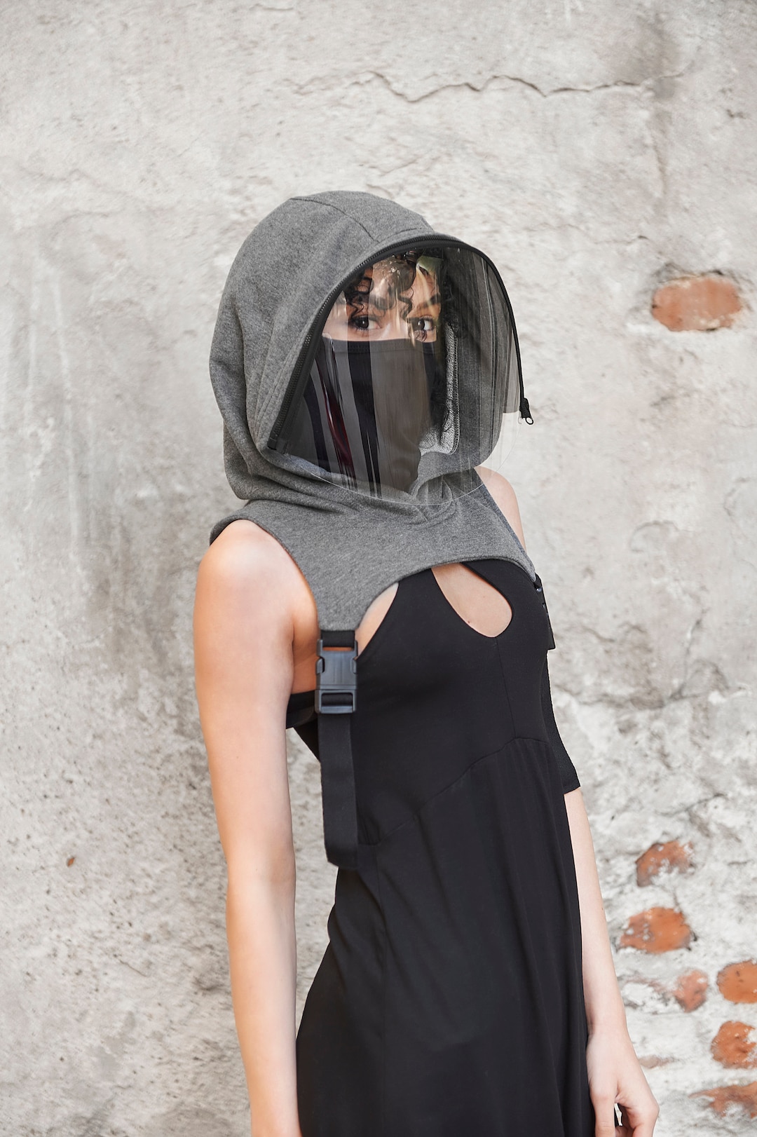 Face Shield Mask, Full Face Mask, Hooded Face Shield, Face Shield, Face ...