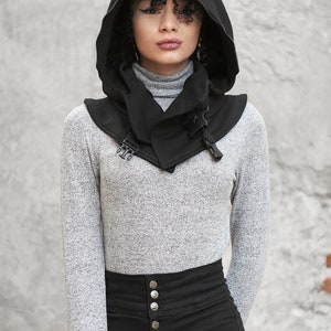 Hooded Face Shield, Full Coverage, Festival Fashion - Etsy