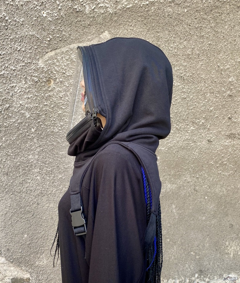 Face Shield Mask Full Face Mask Hooded Face Shield Face - Etsy