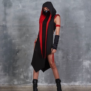 Halloween Ninja Mask, Ninja Face Mask, Halloween Ninja Costume Women ...
