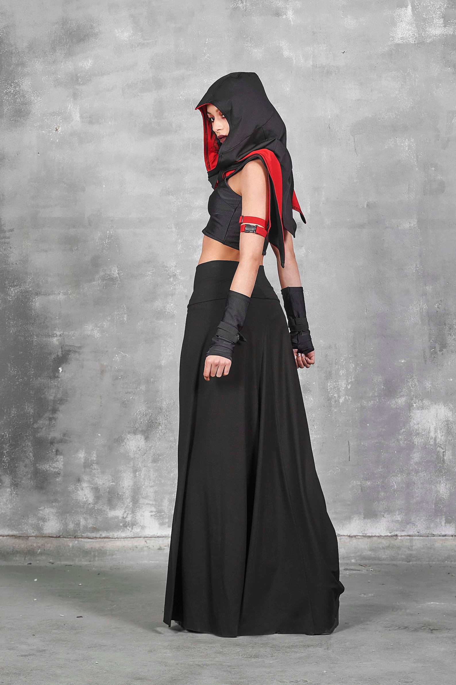 Ninja Costume Women Sexy Ninja Skirt Halloween Ninja - Etsy