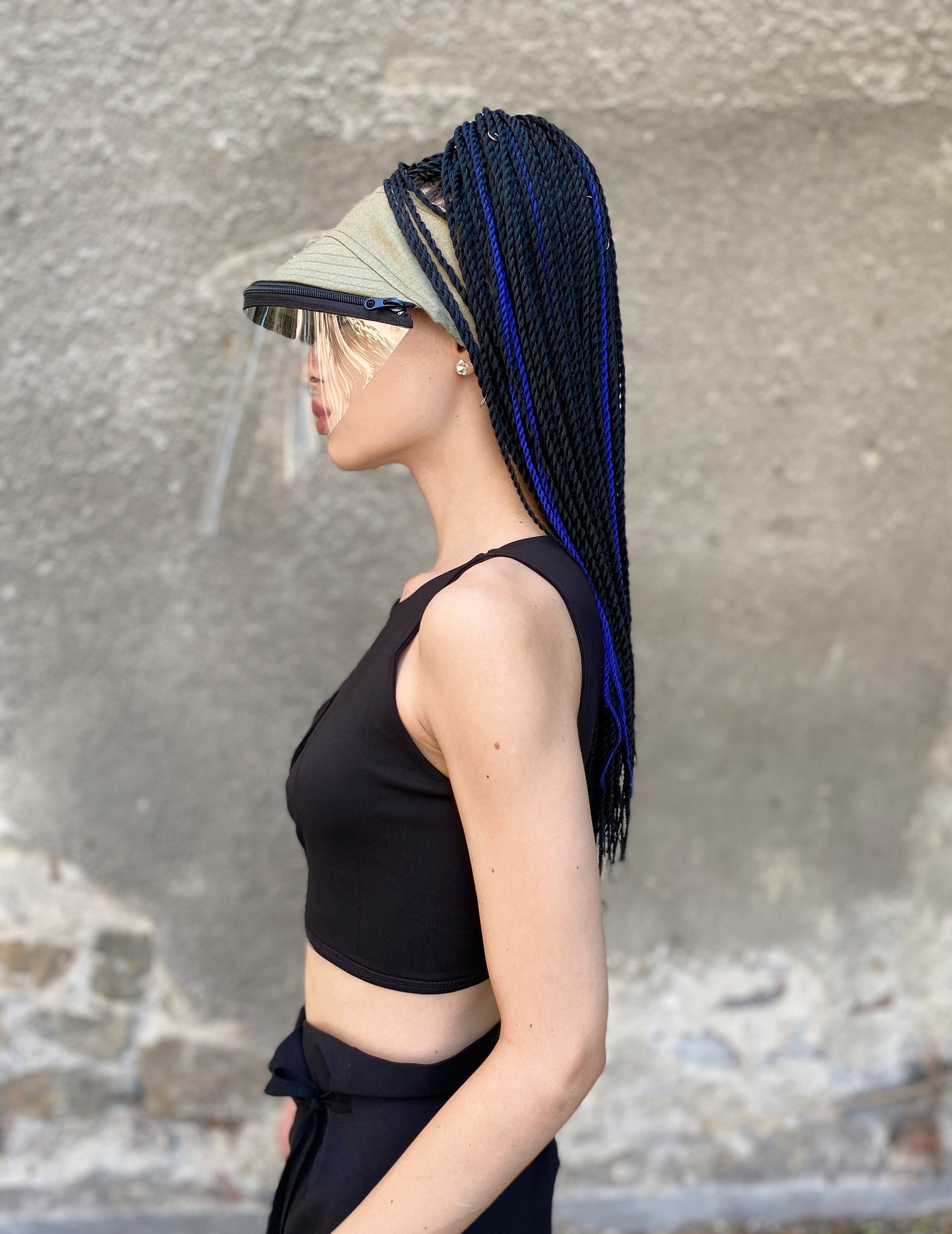 Face Shield Hat Face Shield Visor Linen Hat With Reusable - Etsy