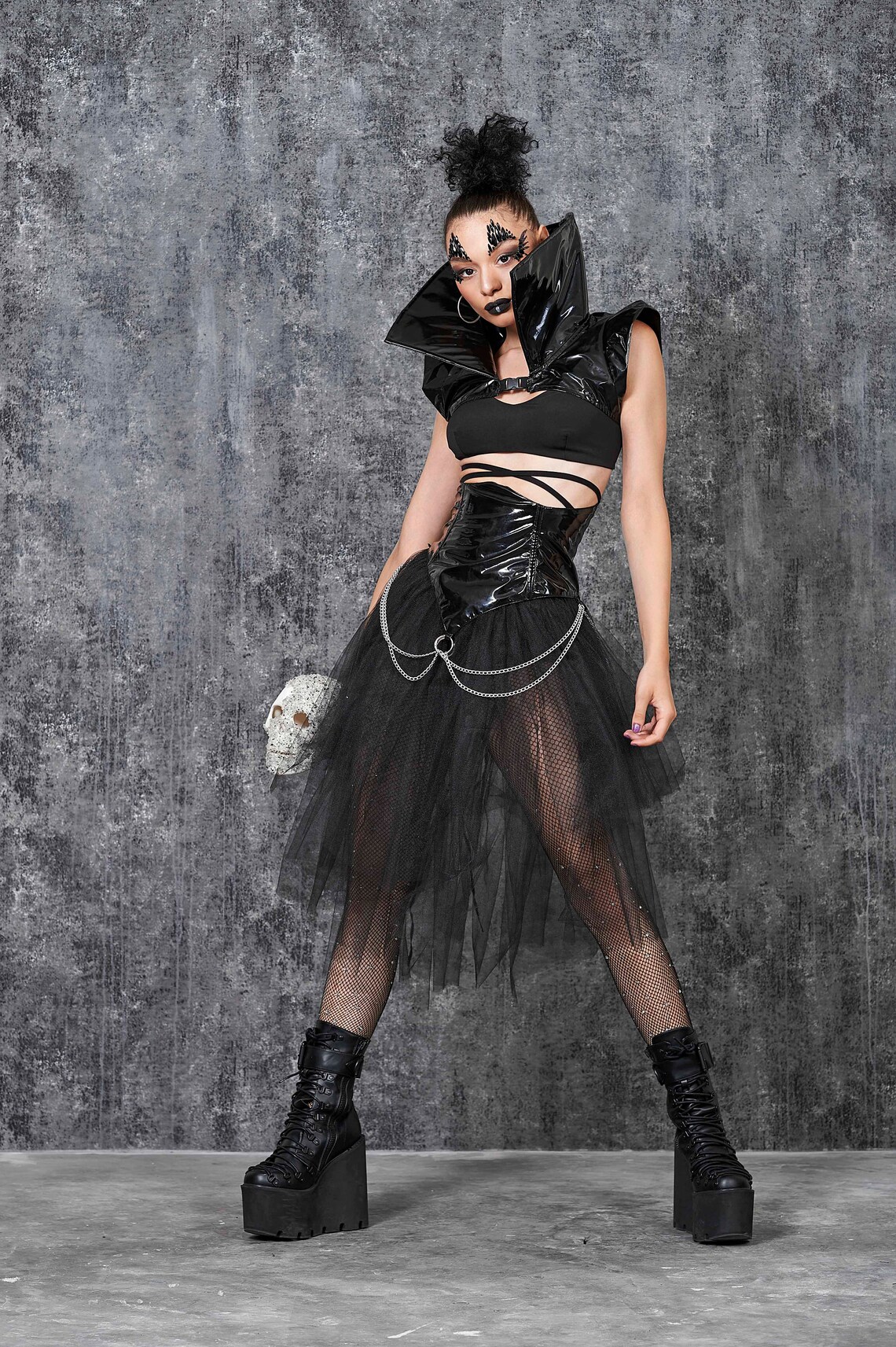 Gothic Collar Vampire Collar High Collar Vampire Costume - Etsy