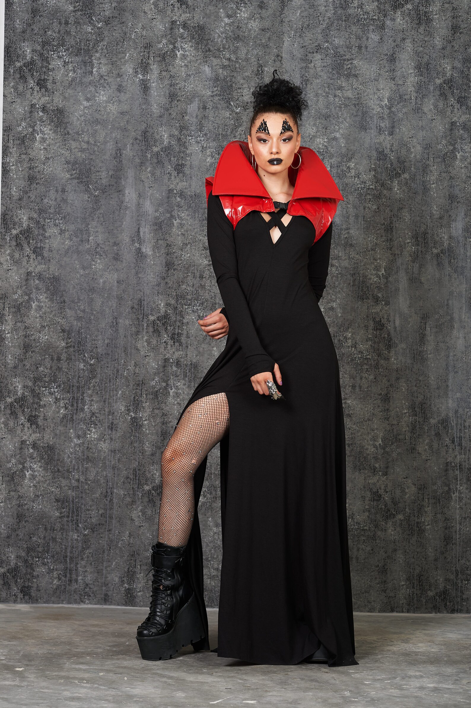 Gothic Collar Vampire Collar High Collar Vampire Costume - Etsy